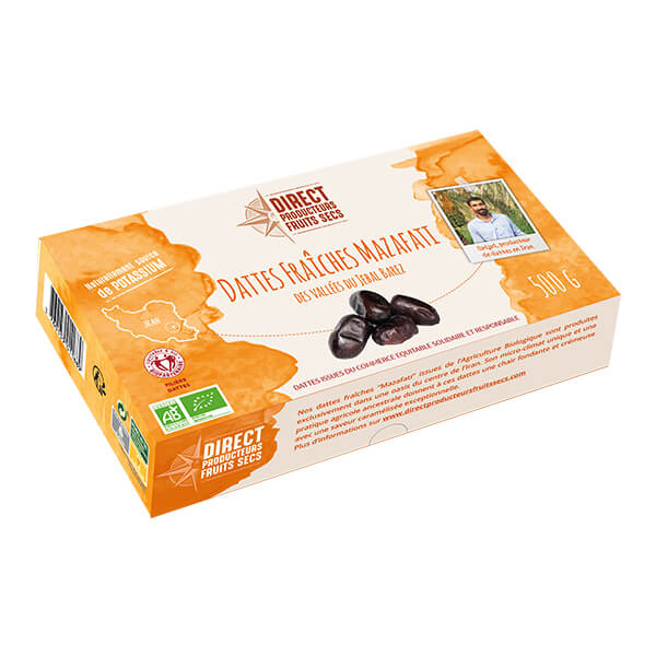 Dattes d’Iran 550gr Mazafati - Boutique Haguenau